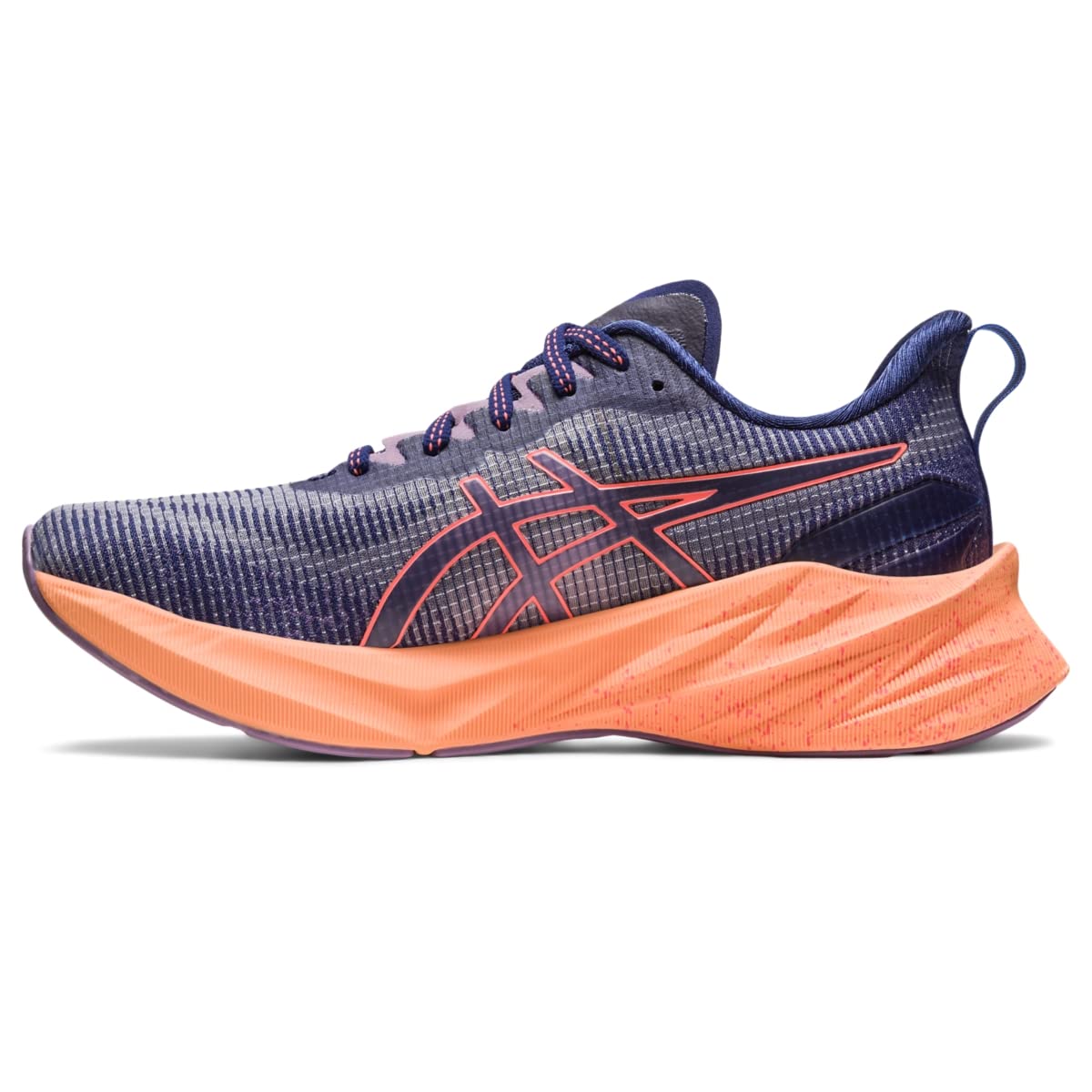 ASICS Women's NOVABLAST 3 Running Shoes, 7.5, GLOW YELLOW/WHITE