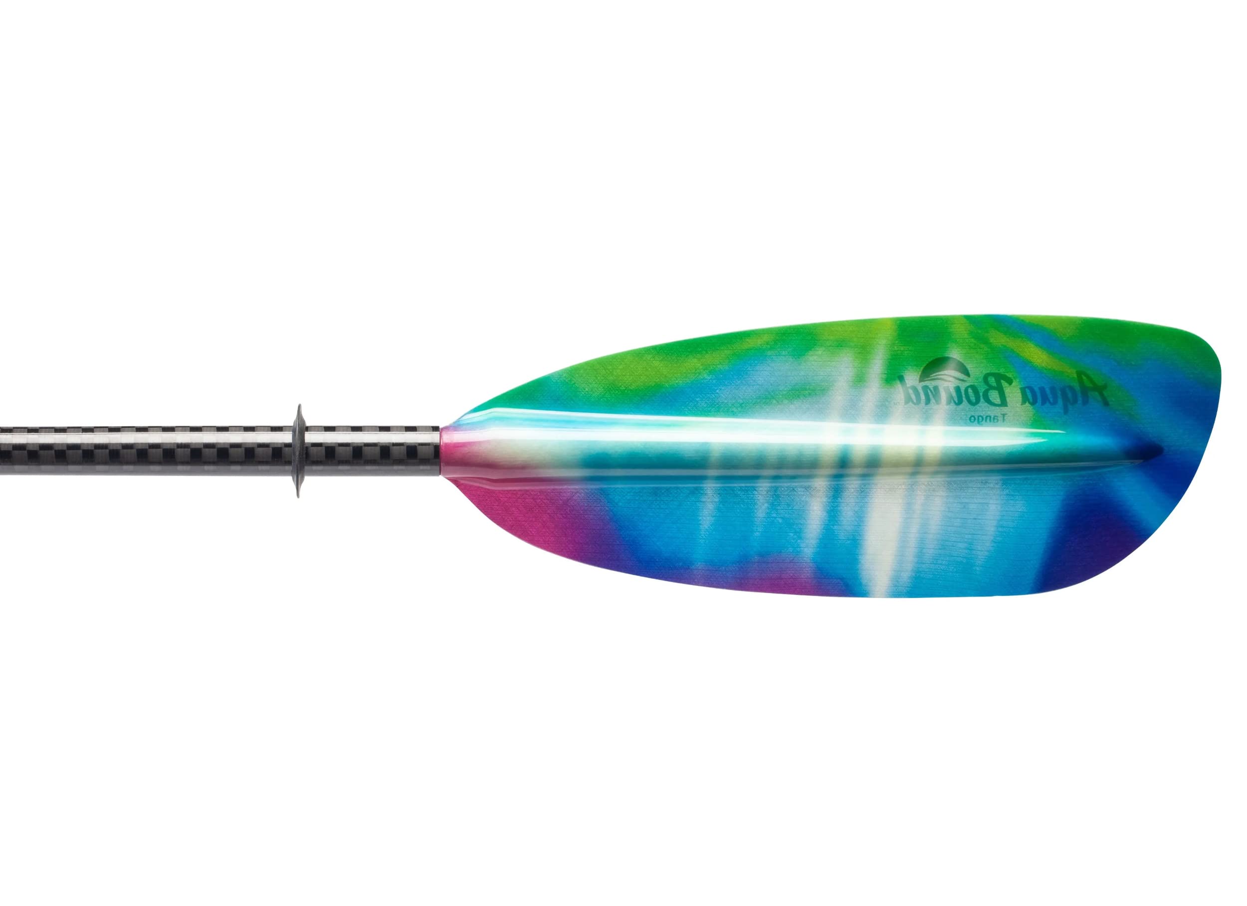 Aquabound Tango Kayak Paddle with Fiberglass Blade & 2 Piece Posi-Lok Carbon Shaft, Sunwave, 230cm