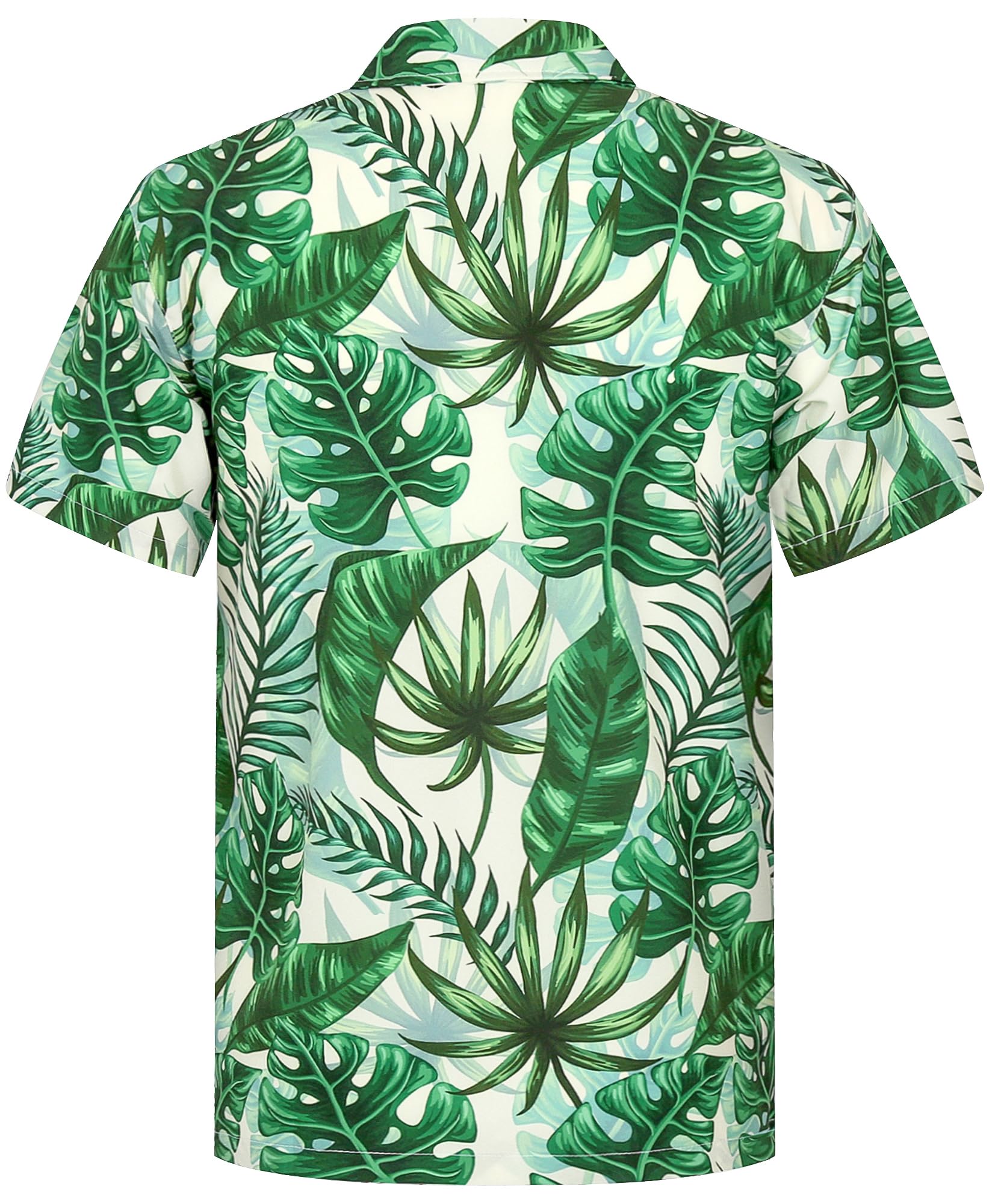 APTRO Men's Hawaiian Shirt Relaxed Fit Casual Short Sleeve Shirts HWS032 L
