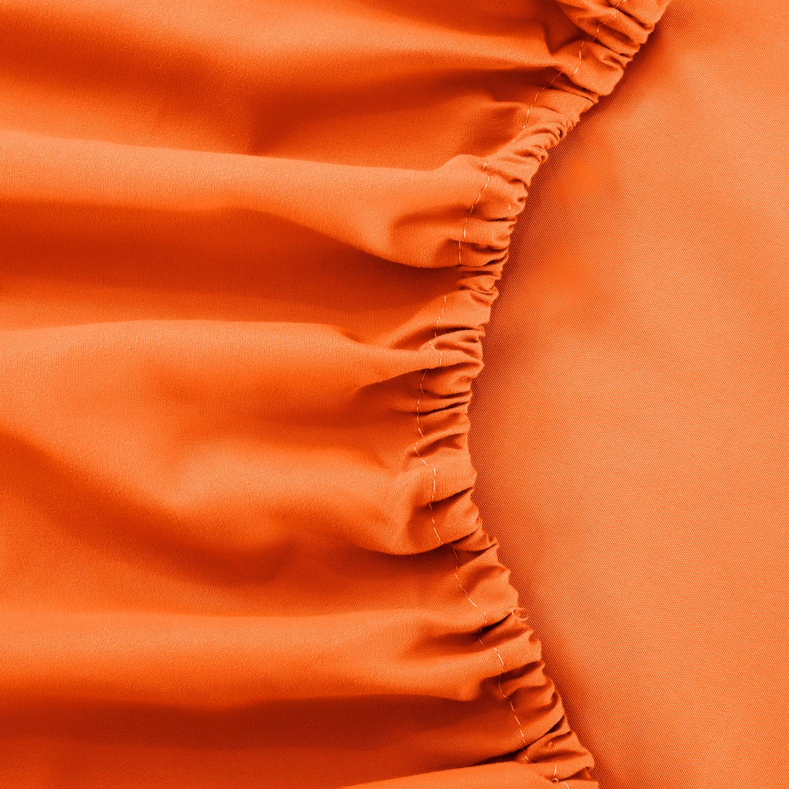 ARTALL Soft Microfiber Bed Sheet Set 4-Piece with Deep Pocket Bedding - King, Orange