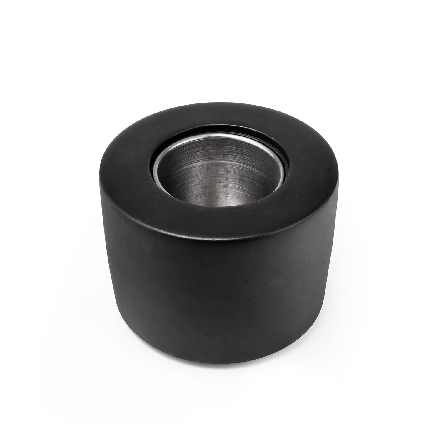 Ang Lifestyle Products Tabletop Fire Pit Rubbing Alcohol Fireplace Fireplace for Indoor and Outdoor Small Mini Smores Maker Mini Fire Pit Concrete Bowl Fire Pit Bowl Black
