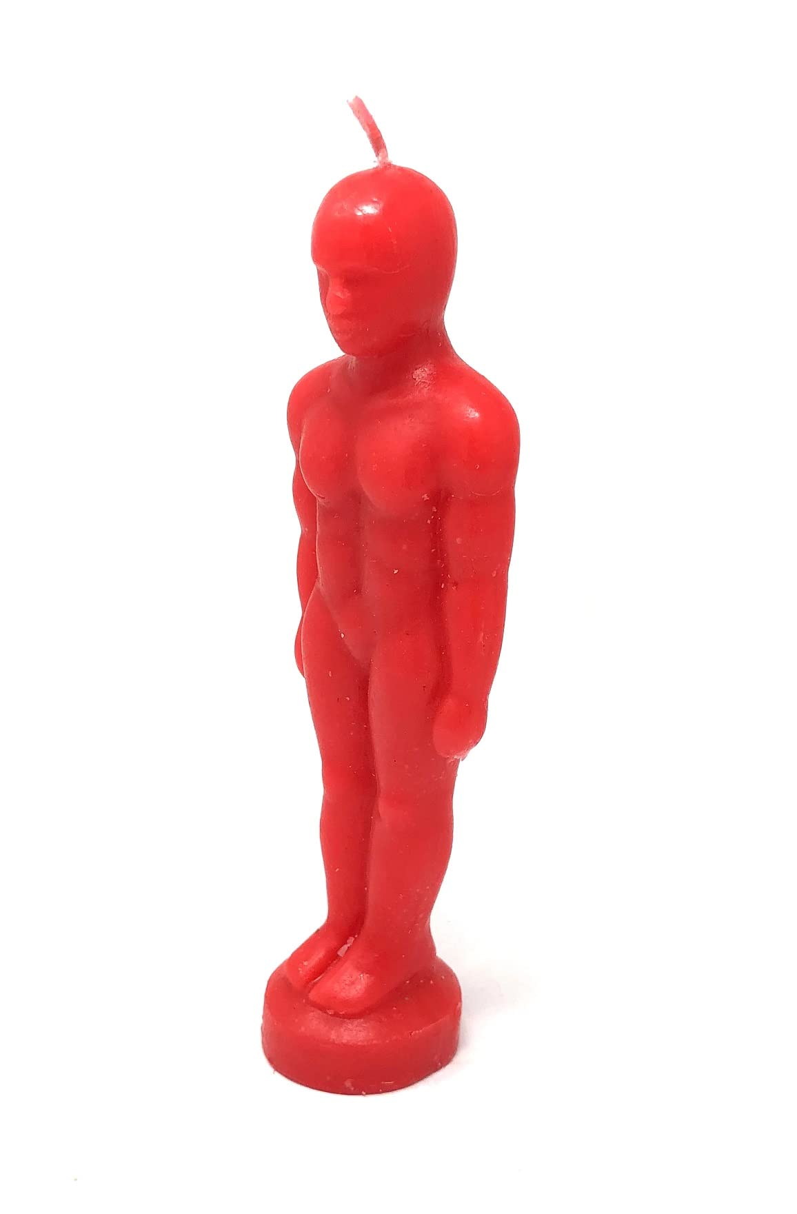 Male Figure Image Candle - Protection - Spells - Spellwork - Ritual Magic - Wicca (Male Red)