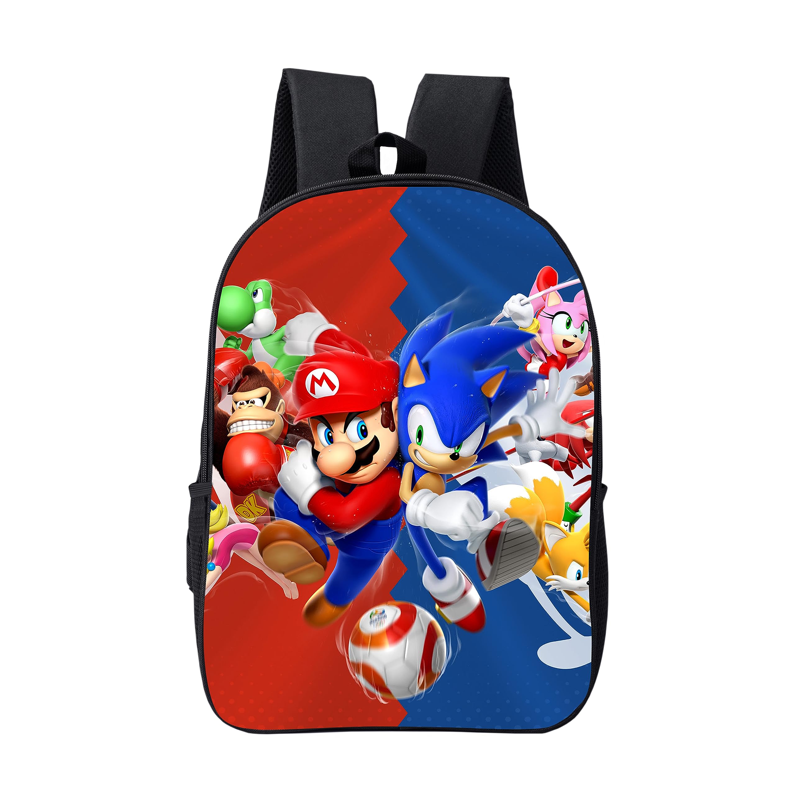 Artoon Backpack 3D Printing Bookbag High Capacity Multifunction Durable Casual Daypack for Boys Girls HS-04