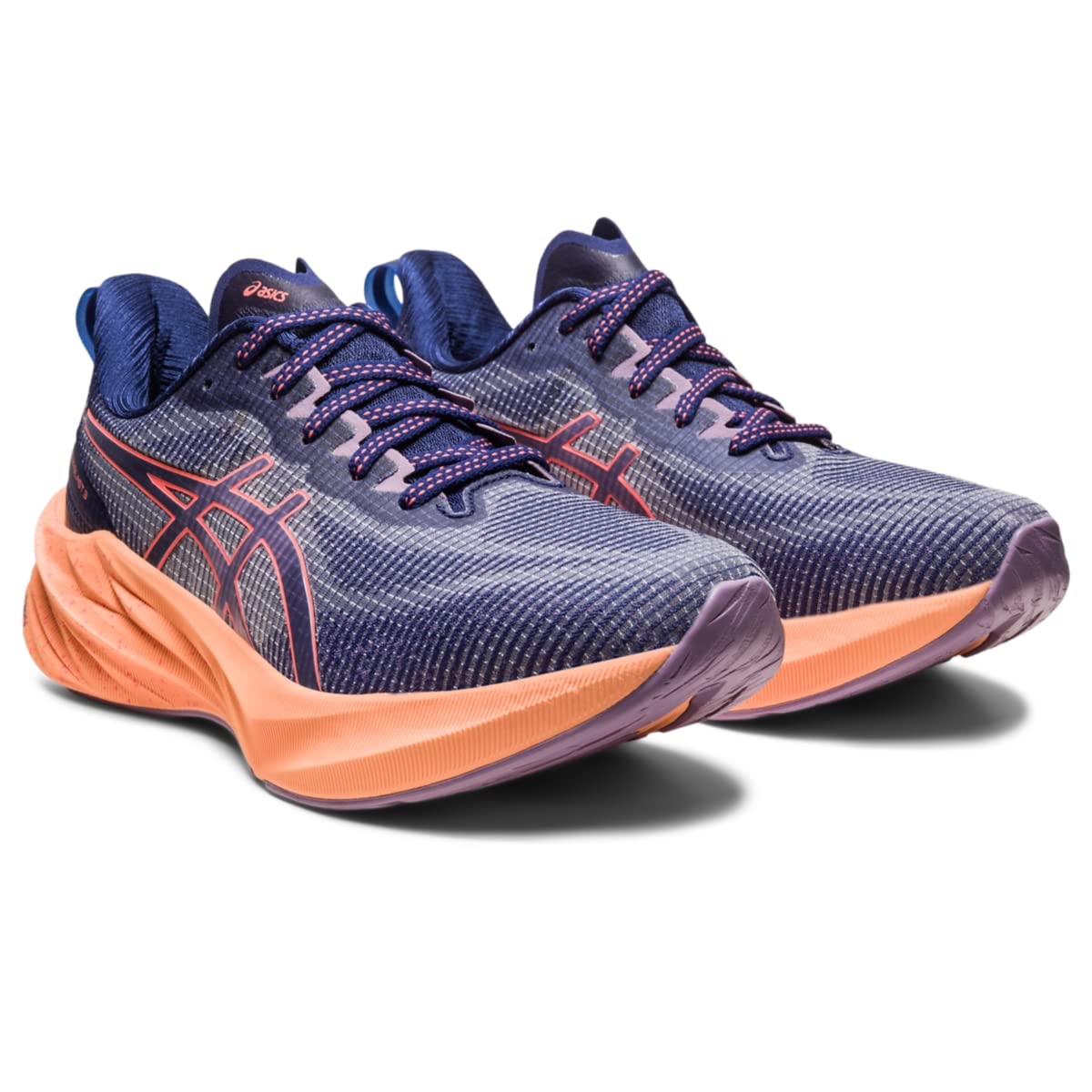 ASICS Women's NOVABLAST 3 Running Shoes, 7.5, GLOW YELLOW/WHITE