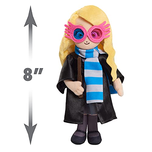 Harry Potter™ 8-Inch Spell Casting Wizards Luna Lovegood™ Small Plushie with Sound Effects, Kids Toys for Ages 3 Up by Just Play