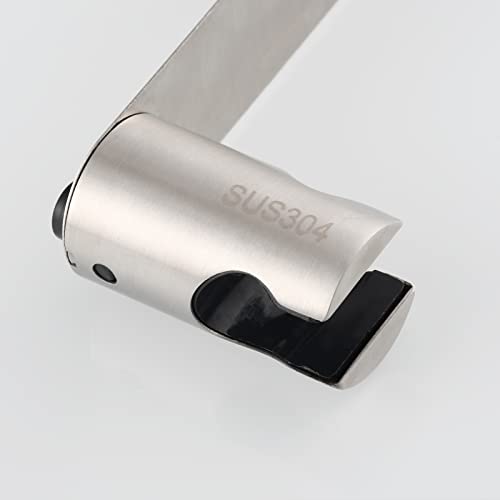 CIENCIA Toilet Bidet Sprayer Holder Stainless Steel Holder Hook Hanger for Hand Shower Toilet Bidet Sprayer, ST19A