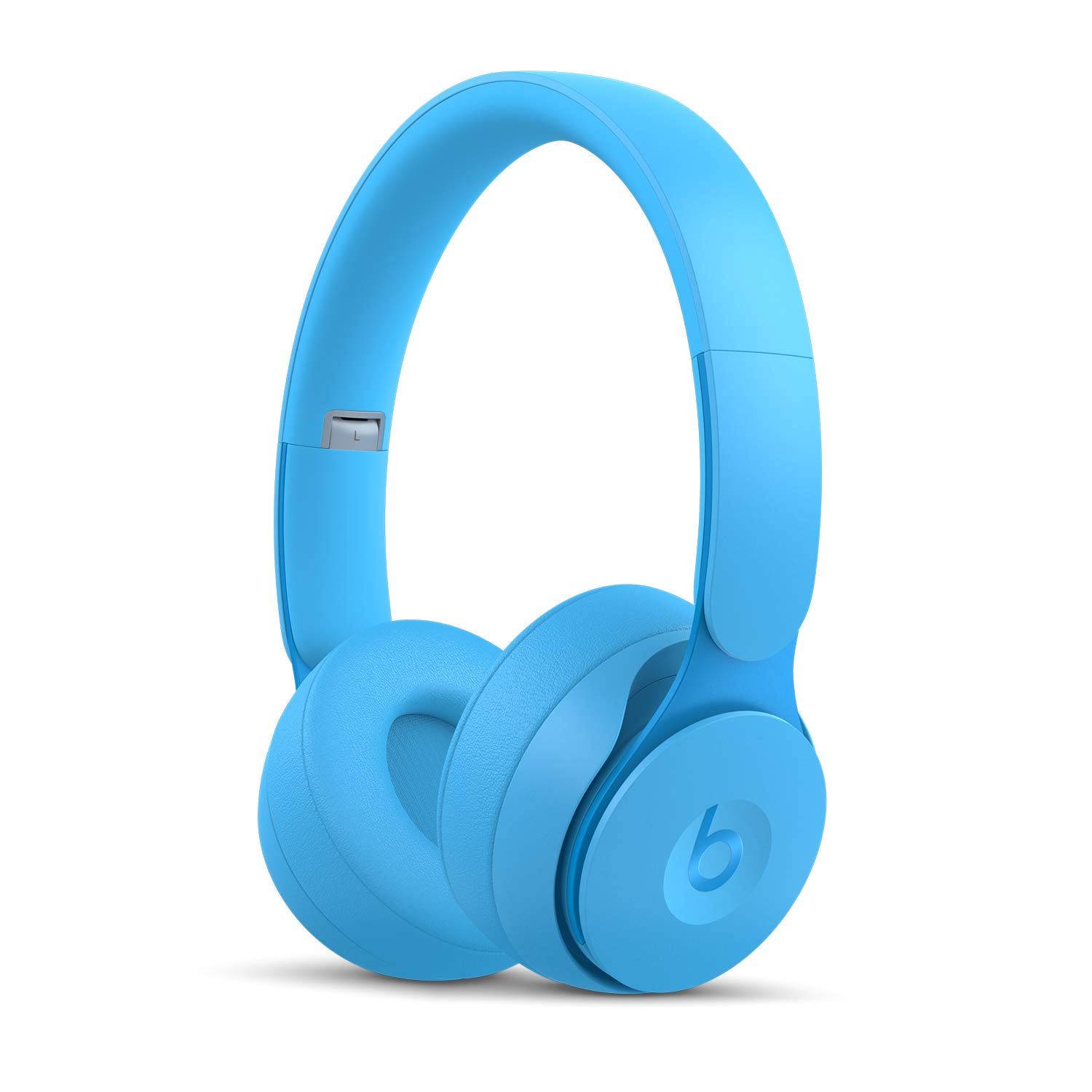 Apple Beats Solo Pro Wireless Noise Cancelling On-Ear Headphones H1 Headphone Chip, Class 1 Bluetooth, Active Noise Cancelling, Transparency, 22 Hours of Listening Time - Light Blue