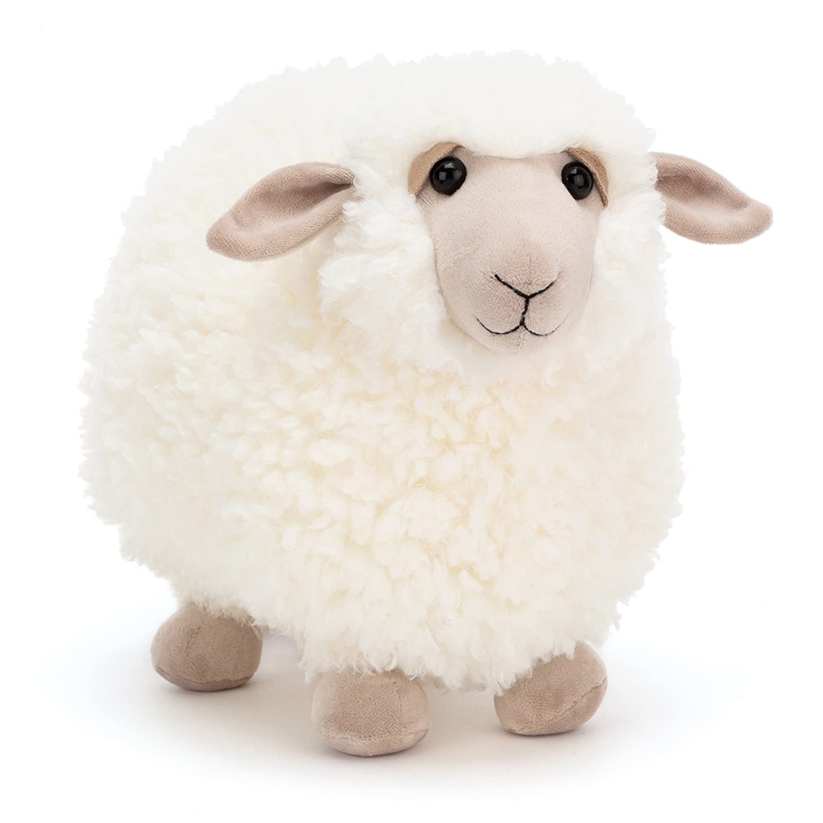 Jellycat Rolbie Sheep Stuffed Animal, Medium 11 inches