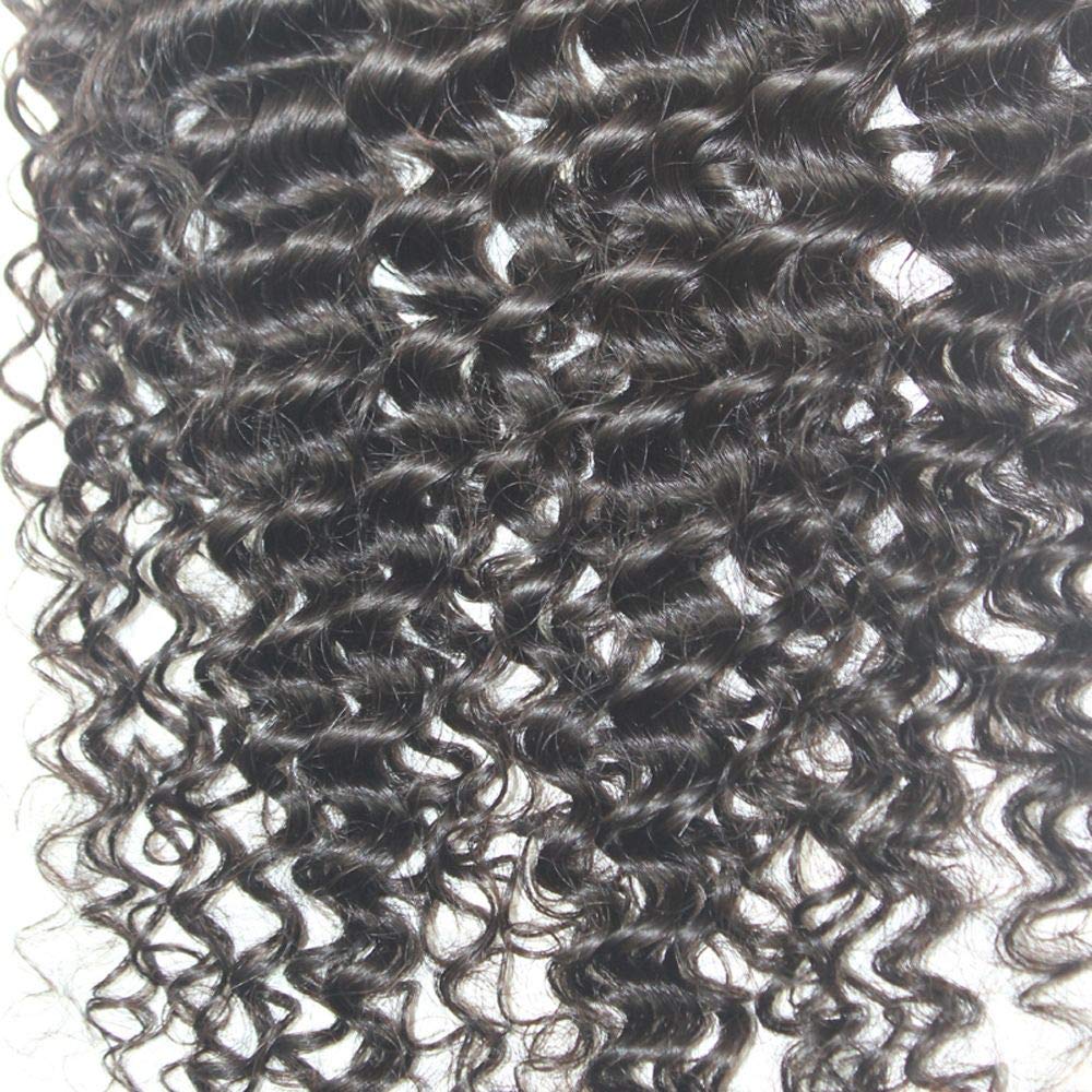 Forawme 100 Remy Curly Hair Extensions Clip In #1B Black 20 Inch 120g 8pcs/lot 20 Clips Hair Extensions