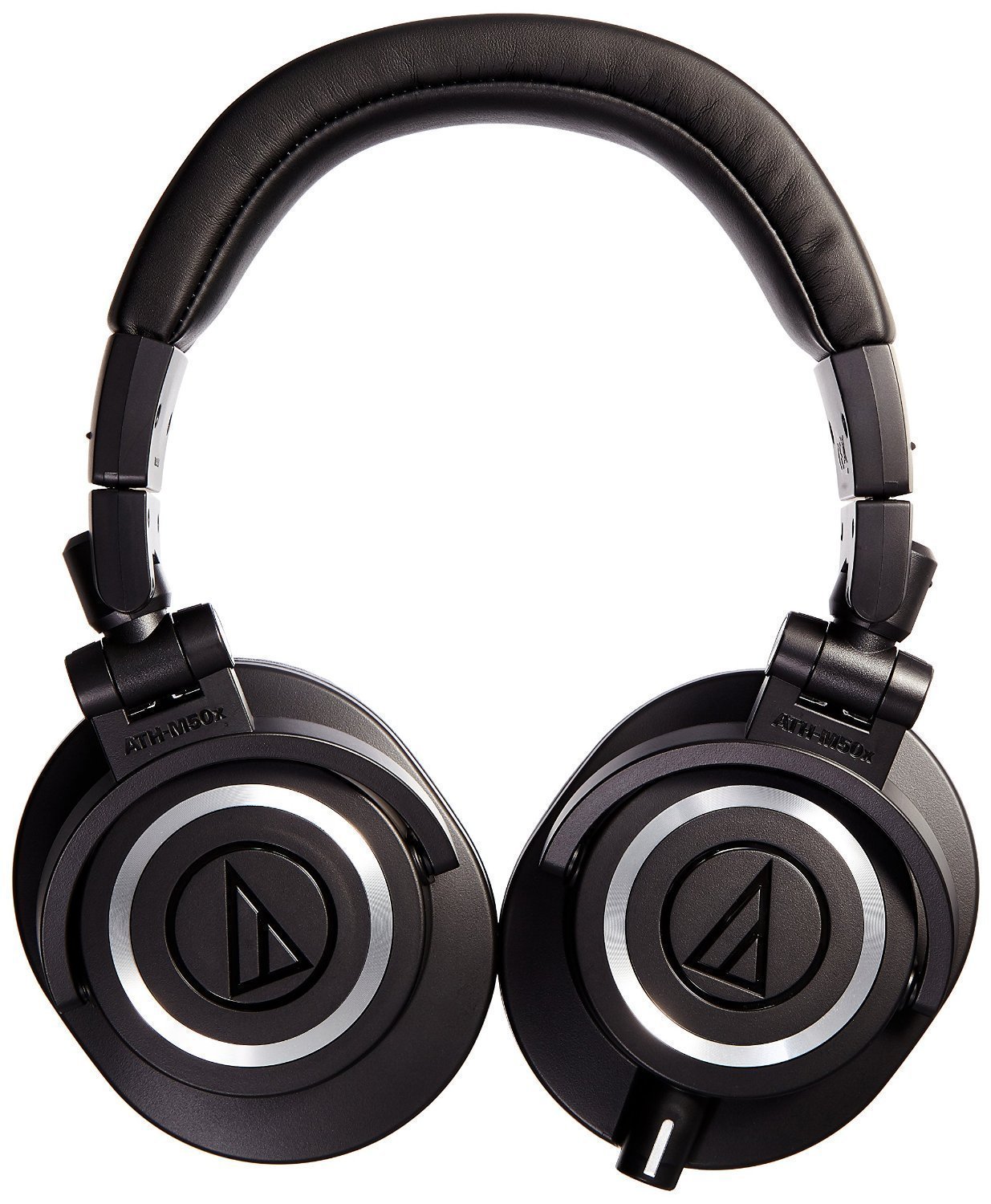 Audio-Technica ATH-M50x Closed-Back Professional Monitor Headphones - 90° Swiveling Earcups (Black) + Headphone Amplifier + Headphone Hanger + Extension Cable - Deluxe Bundle