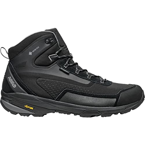 ASOLO Men's Nuuk GV Lightweight Hiking and Urban Walk Snow Shoes (Black/Black, 10.5)