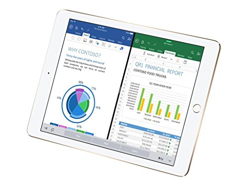 Apple iPad Pro (128GB, Wi-Fi + Cellular, Gold) - 12.9" Display (Refurbished)