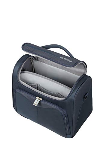 AMERICAN TOURISTER Men Beauty Case, Blue (Navy), 32 centimeters