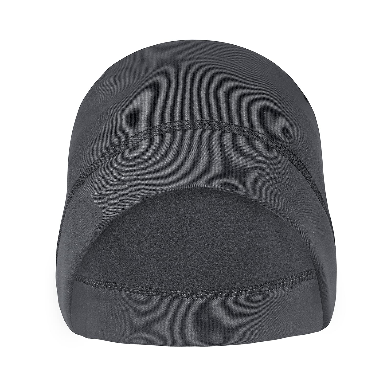 American Trend Thermal Skull Cap for Men Helmet Liner Sweat Wicking Skullcap Cycling Caps Men Grey One Size