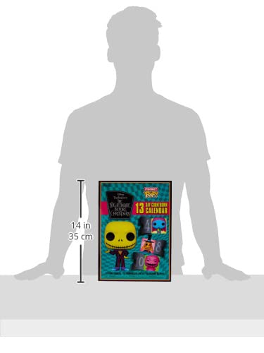 Funko Pop! Advent Calendar: 13 Days - The Nightmare Before Christmas (Blacklight), Multicolor, 63959