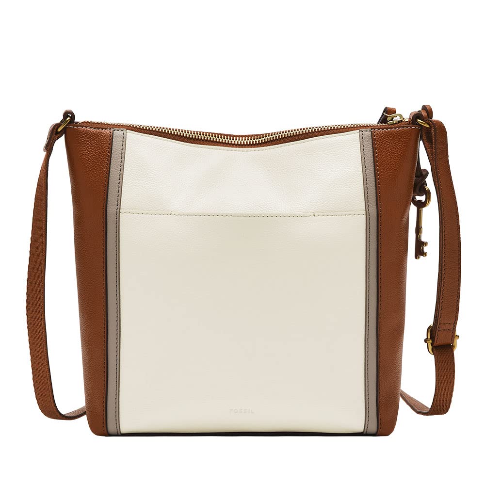 Fossil Tara Crossbody, Neutral Colorblock