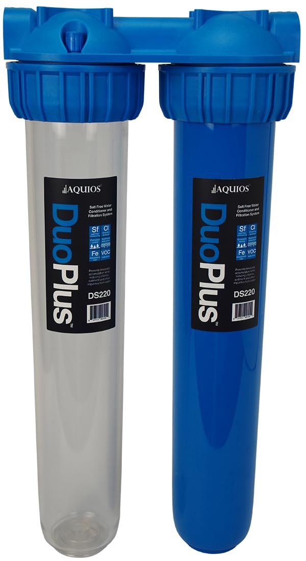 Aquios® DS220 DuoPlus™ Salt Free Water Softener & Filter System