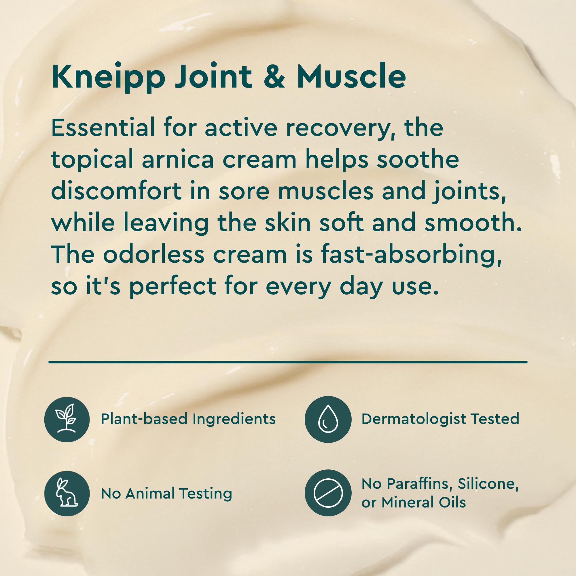Kneipp Joint & Muscle Arnica Intensive Cream - 3.5 fl oz - Good for Achy Joints & Sore Muscles - Vegan