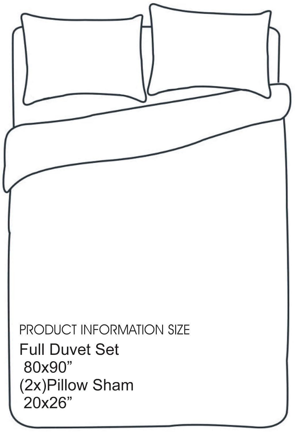SereneSleep Grey Duvet Cover Set Full Size - Soft Brushed Microfiber Full Size Duvet Cover 3Pcs, Includes 1 Duvet Cover with 2 Pillow Sham Lightweight, Breathable, Easy Care (Full, Grey)