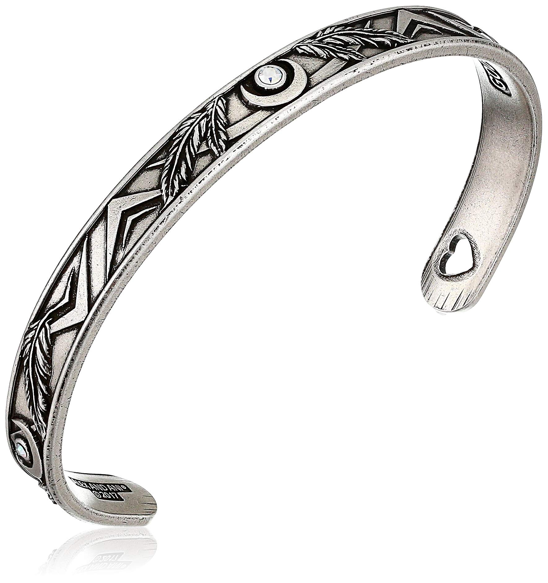 Alex and Ani Godspeed Cuff Rafaelian Silver Bangle Bracelet