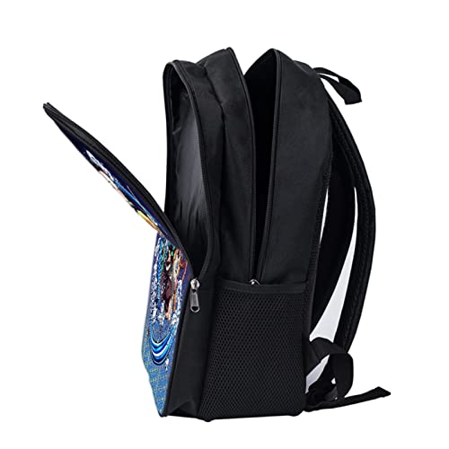 Anime Backpack Unisex 3D Printed Novelty Backpack Lunch Bag Pencil Case 3 Piece Backpack Set Travel Bag Daily Backpack A4-One Size