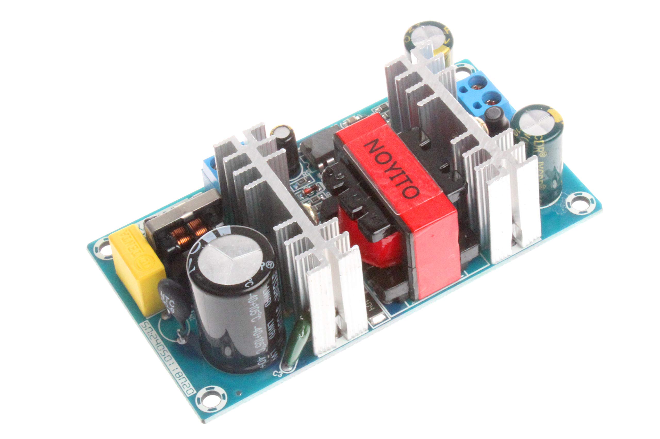 NOYITO AC to DC Isolated Power Supply Module AC 120V 100V - 240V to DC 12V 4A 48W Peak 12V 6A 72W Max Power Module with Overvoltage Overload Short-Circuit Protection (12V 4A, Peak 6A)
