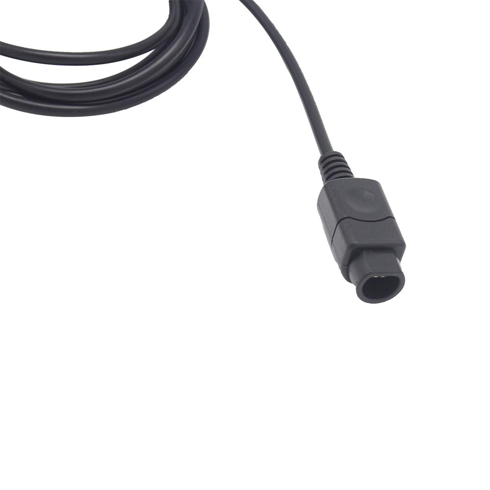 Coolayoung Pack of 2 Controller Extension Cable, 6tf/1.8m Extender Cord for Nintendo Wii Gamecube GCN
