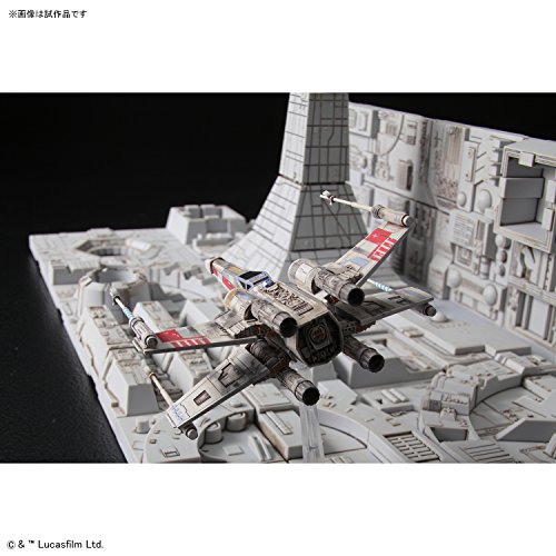 Bandai Hobby Star Wars Death Star Attack Set "Star Wars" 1/144, White
