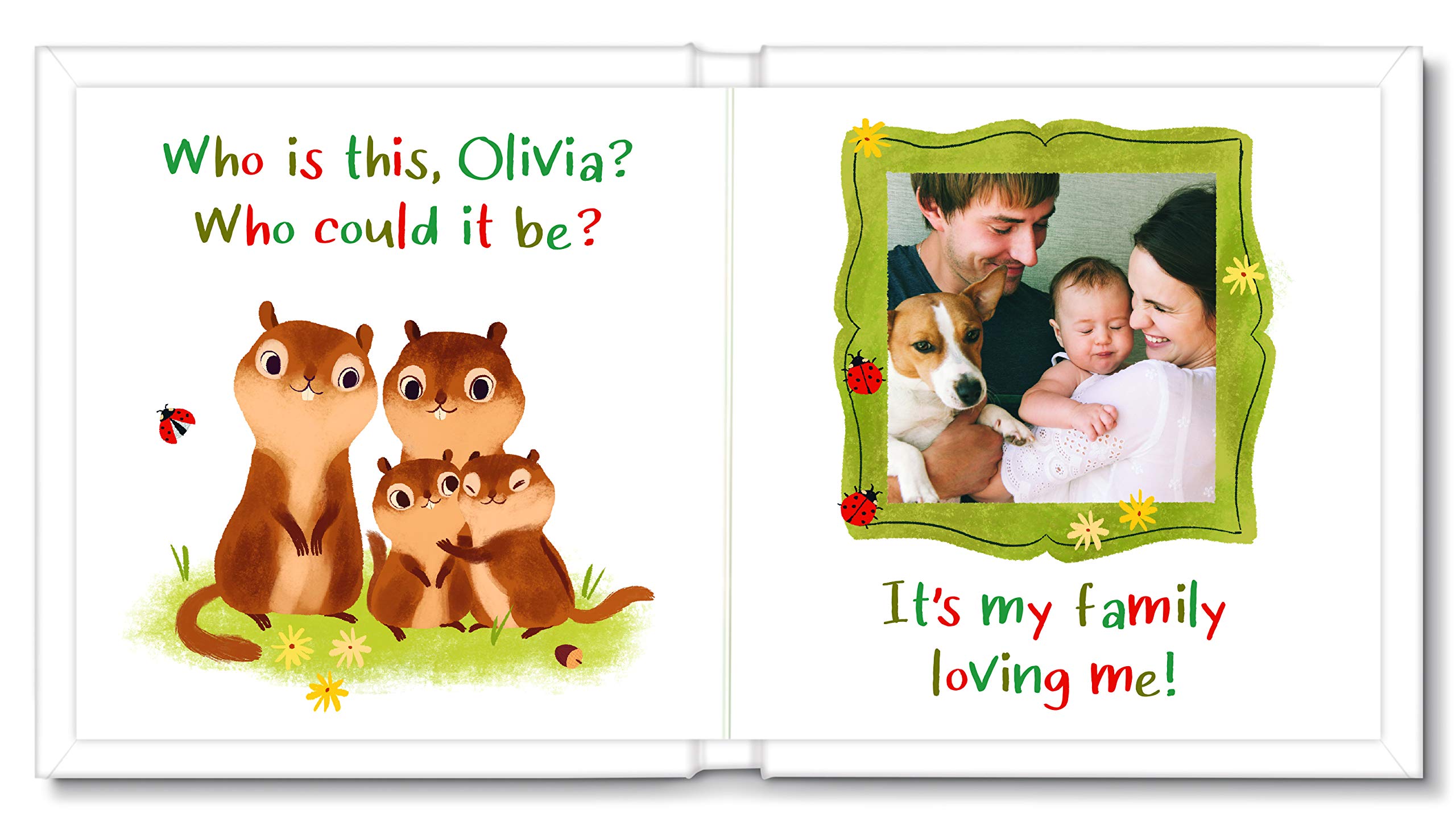 Baby’s First Family Photo Album - Personalized Children's Story - I See Me!