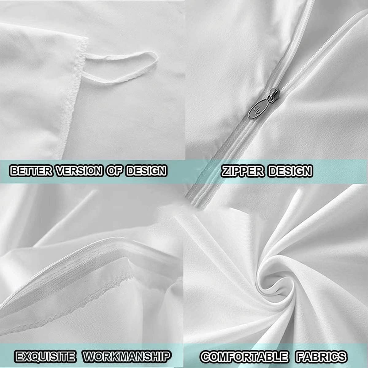 XYRXARIC Duvet Cover Set 3D Printed Cinnamoroll Soft Microfiber 3 Pieces Childrens Bedding Set Comforter Cover with Zipper Closure and 2 Pillowcases(Queen)