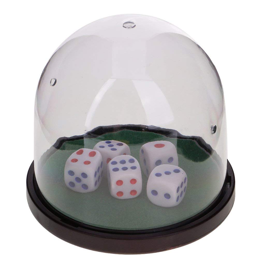 Dice Roller Cup Domes Hand Shaking Dice Cup Shaker for Party Guess Game Play