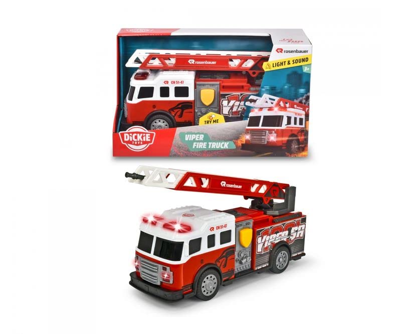 Dickie Toys - Light & Sound Viper Fire Truck