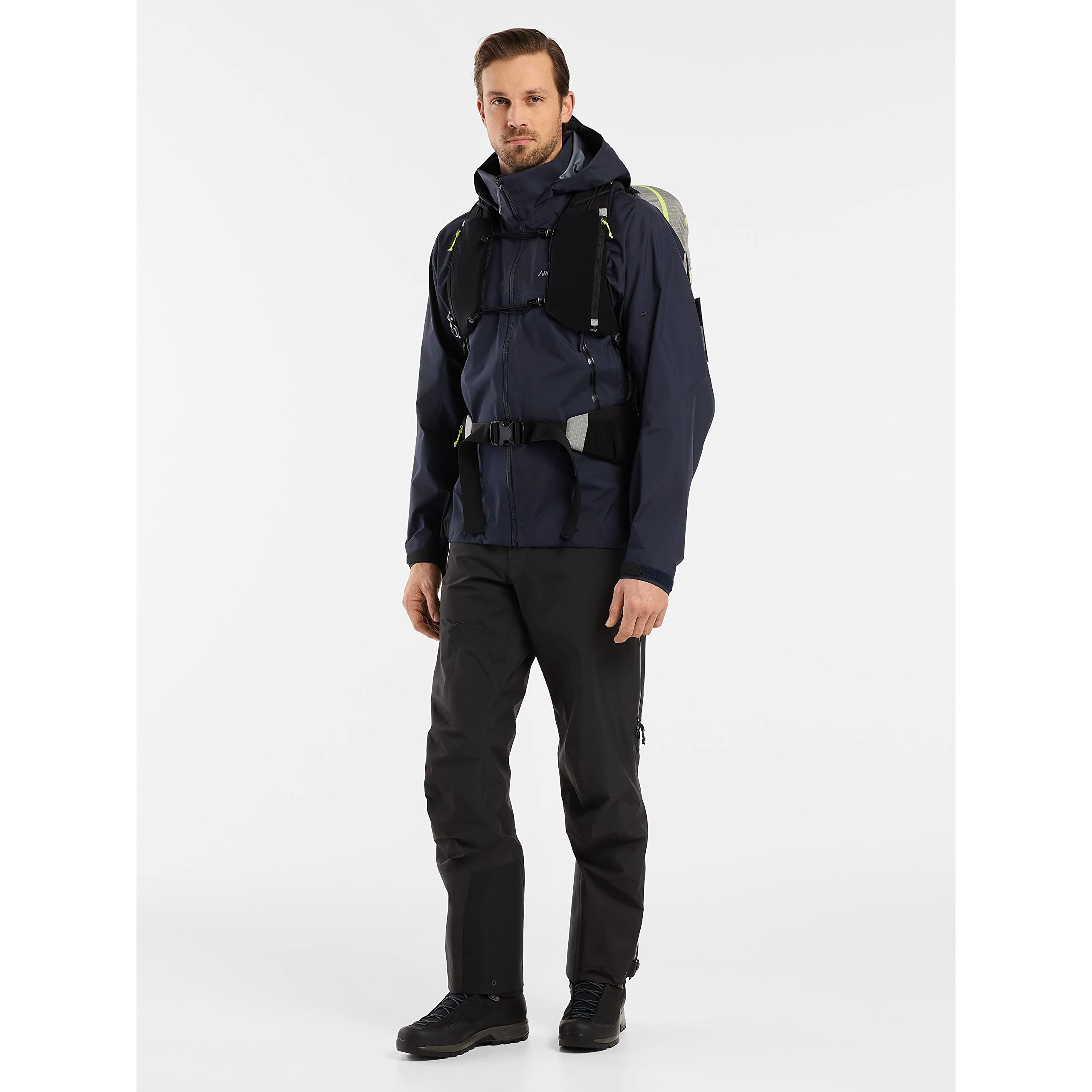 Arc'teryx Beta AR Pant Men's | Versatile Gore-Tex Pro Pant for All Round Use | Black, Small Short