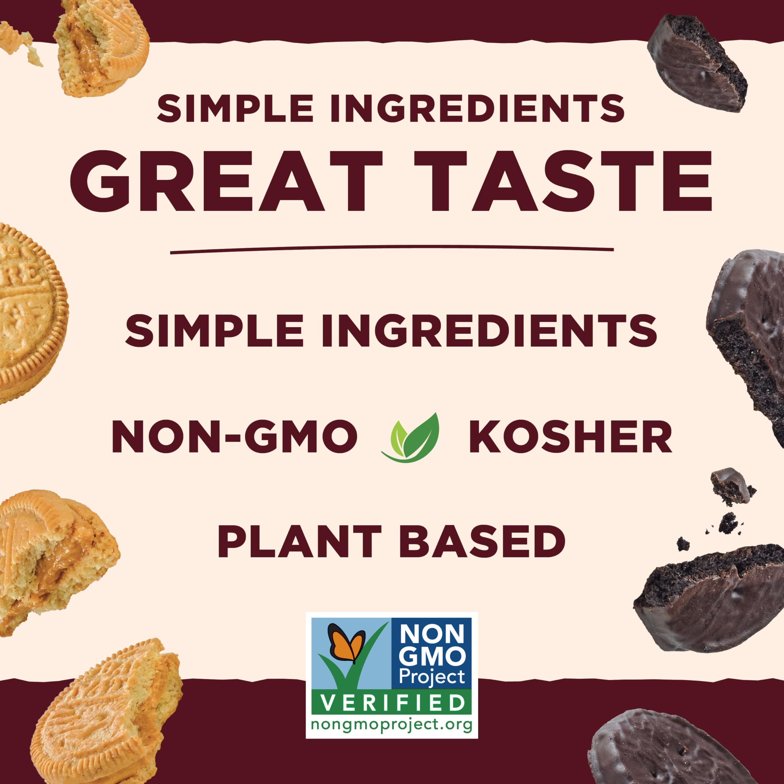 Back to Nature Chocolate Chunk Cookies - Dairy Free, Non-GMO, Made with Wheat Flour, Delicious & Quality Snacks, 9.5 Ounce