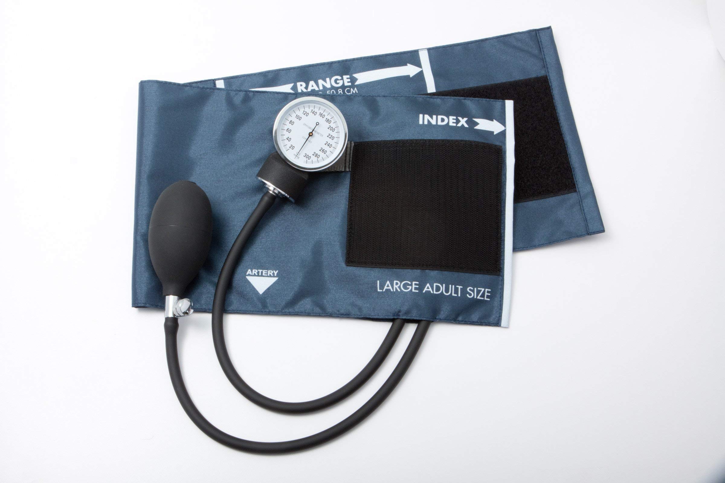 Mckesson Aneroid Sphygmomanometer Mckesson Pocket Style Hand Held 2-Tube Adult Arm (#01-775-11Angm, Sold Per Box)