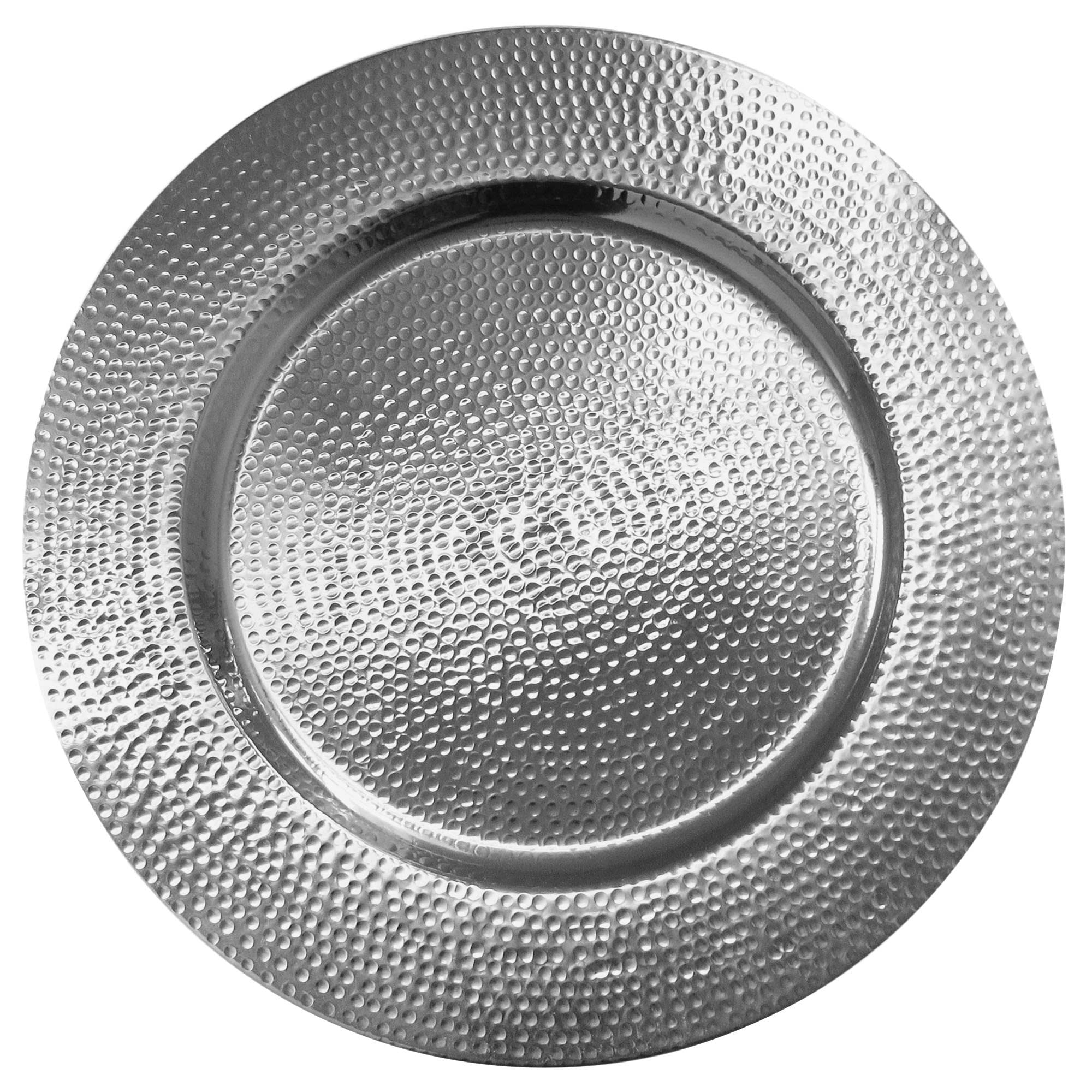American Atelier Charger Plate Large 13” Set of 4 Decorative Service Plate for Home, Professional Fine Dining Perfect for Upscale Events, Dinner Parties, Weddings, Banquets, Catering