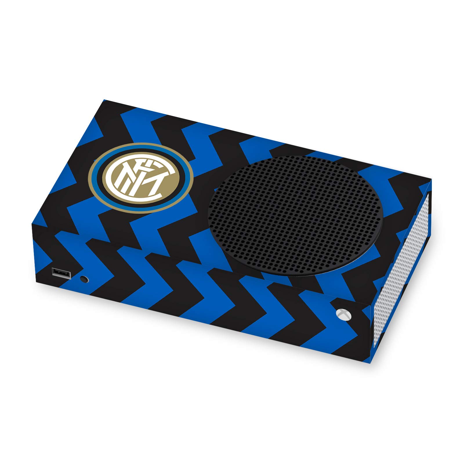 Head Case Designs Officially Licensed Inter Milan Home 2020/21 Crest Kit Vinyl Sticker Gaming Skin Decal Cover Compatible With Xbox Series S Console