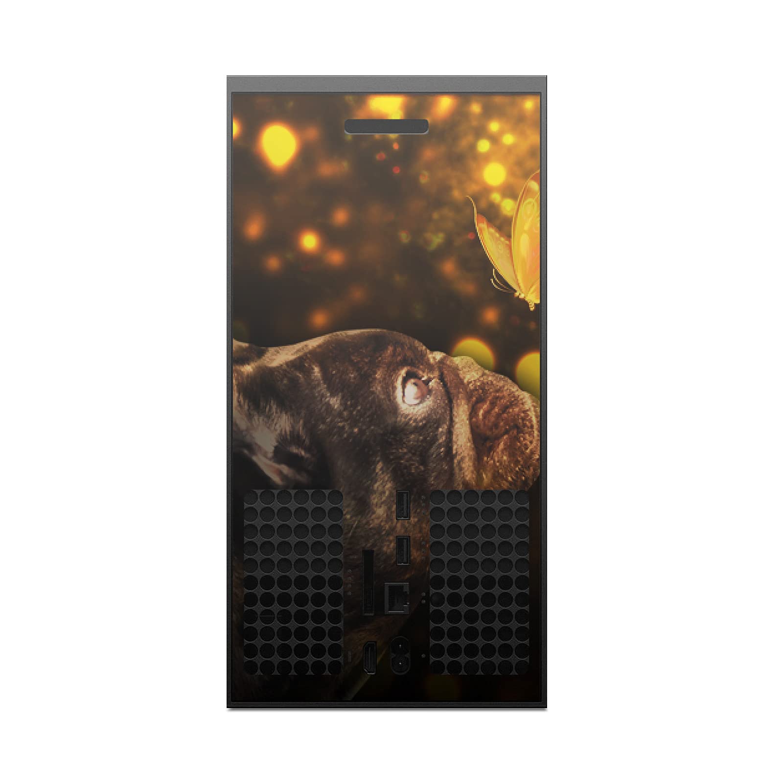 Head Case Designs Officially Licensed Klaudia Senator Butterfly French Bulldog Vinyl Sticker Gaming Skin Decal Cover Compatible With Xbox Series X Console