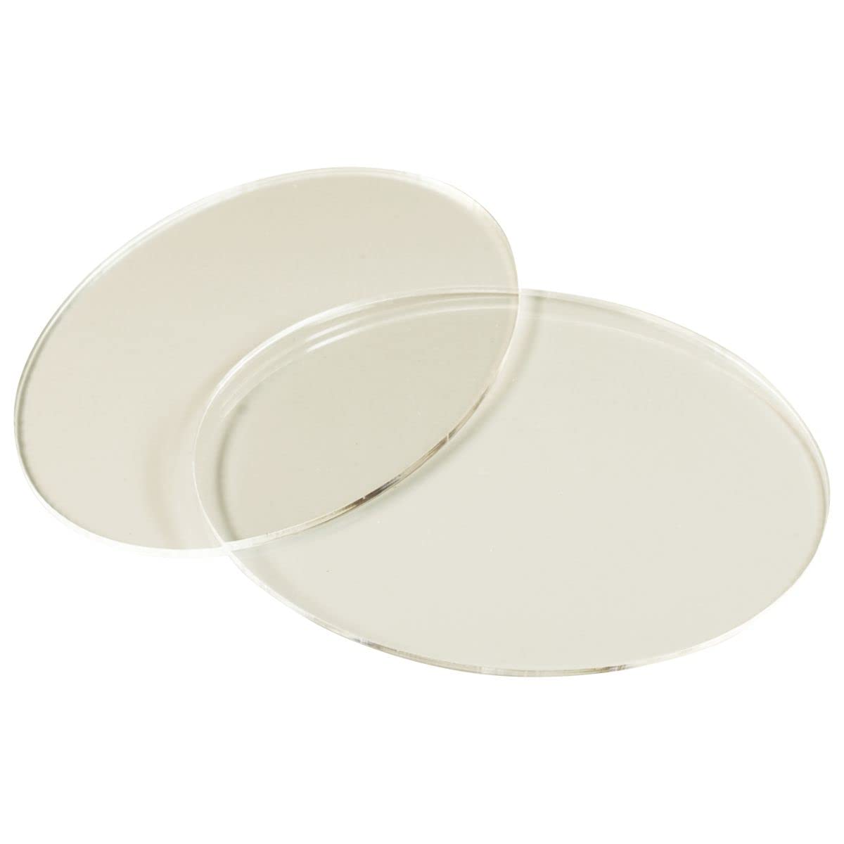 LITKO Oval Miniature Bases, 90x120mm, 3mm Clear (2)
