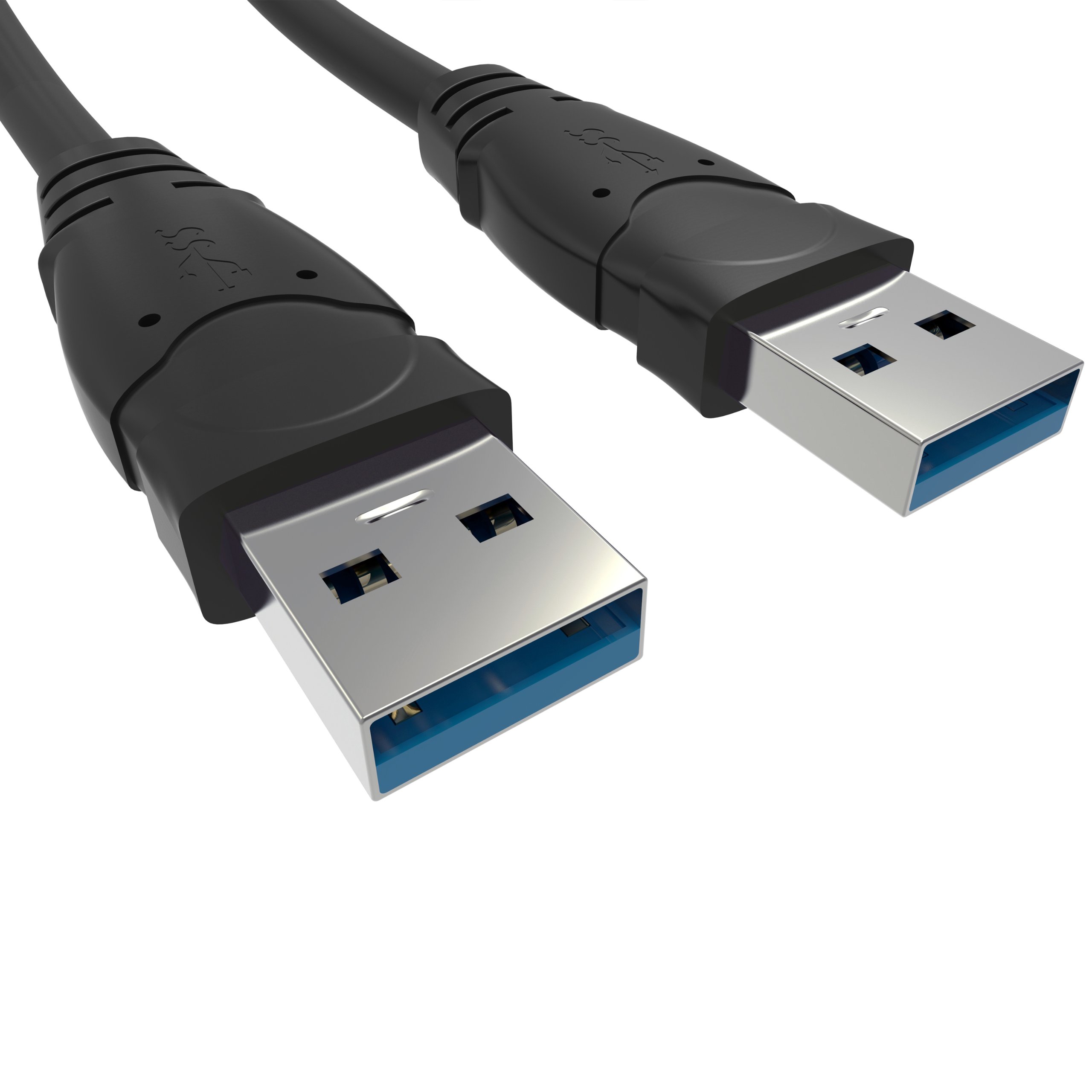 Mediabridge USB 3.0 - USB Cable (8 Feet) - SuperSpeed A Male to A Male