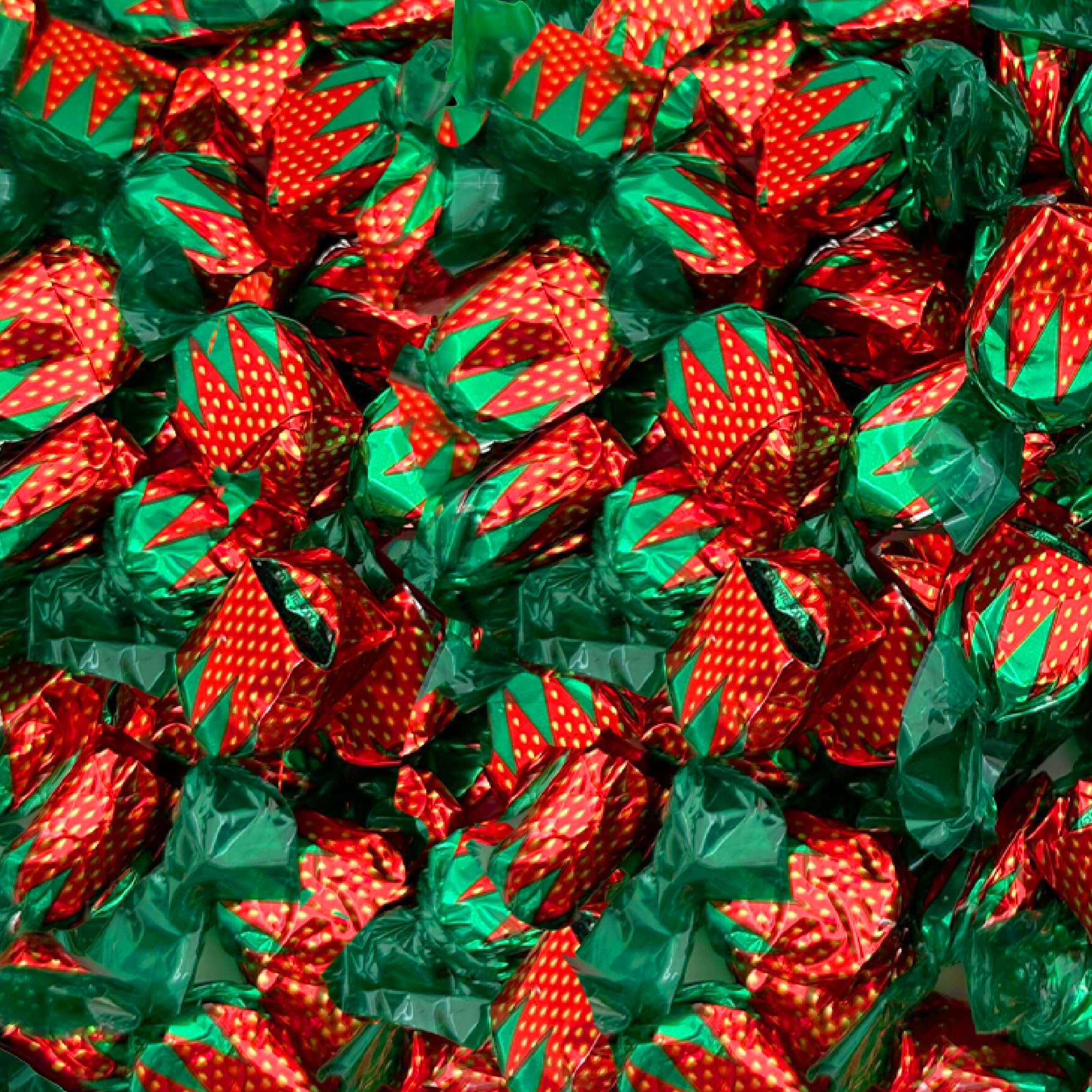 Arcor Strawberry Bon Bons Filled Hard Candy Bulk, 2 Pound Bag