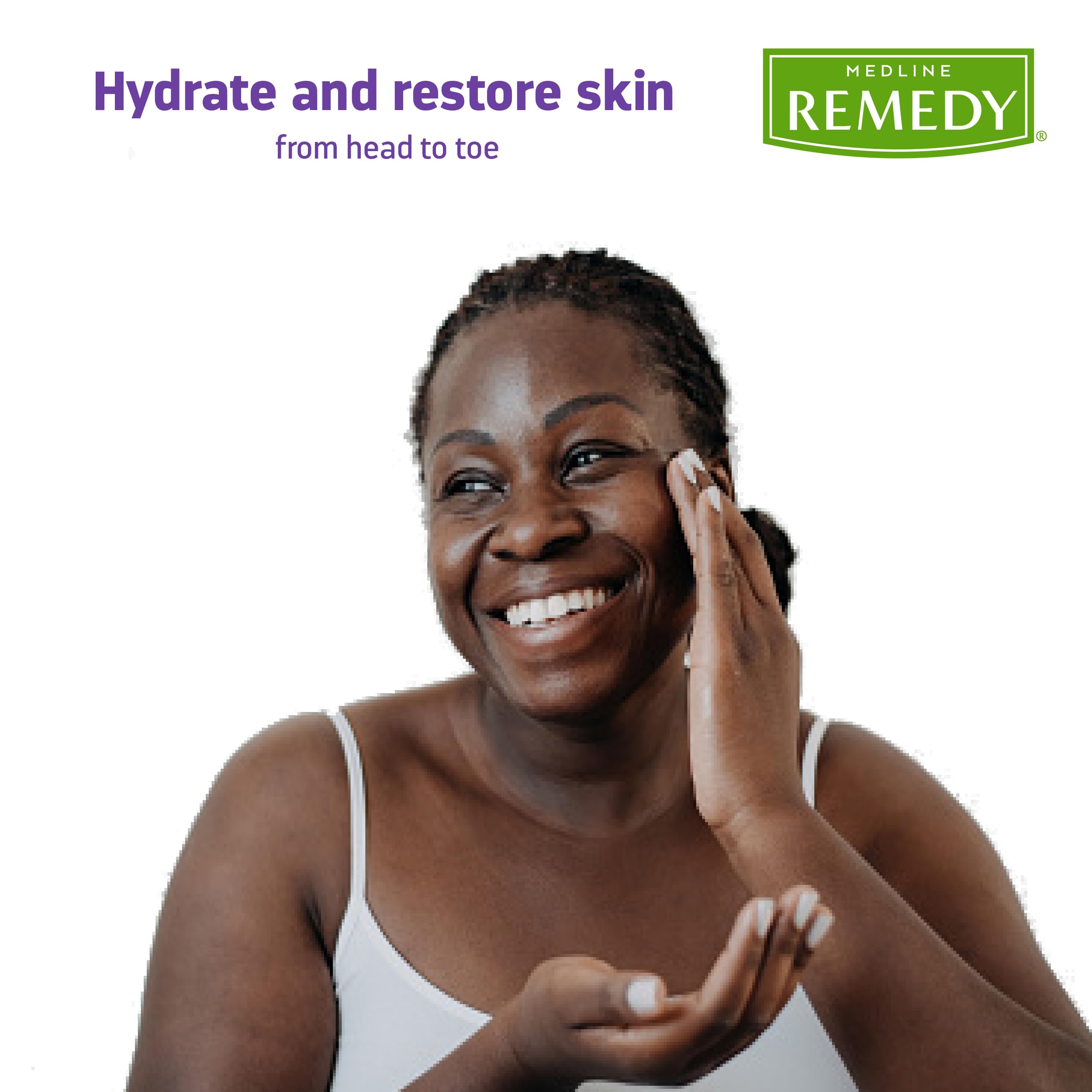 Medline Remedy Essentials Moisturizing Body Lotion (1 Gallon Bottle), 4 Count, Fresh Scent, Hydrating, Non-Greasy, For Dry Skin, Hypoallergenic, Men, Women, Elderly