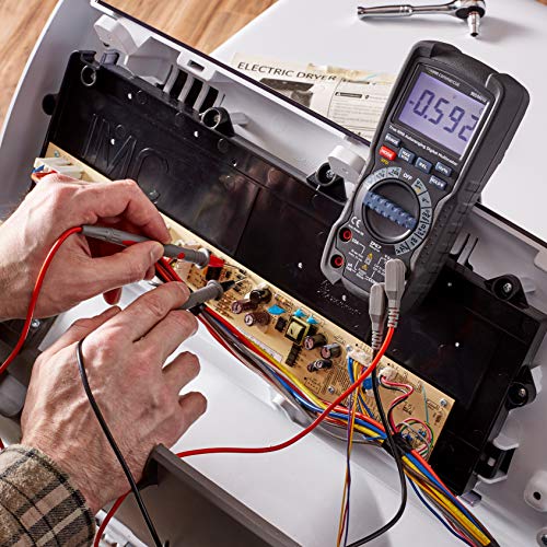 AmazonCommercial 6000 Count Digital Multimeter, IP67, True RMS, CATIV 600V