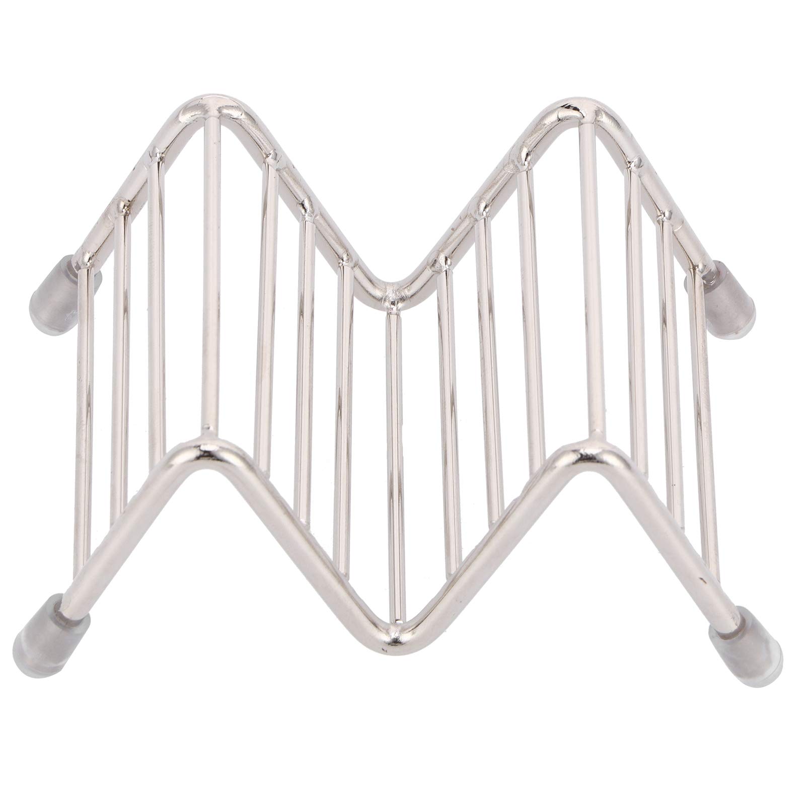Aqur2020 304 Stainless Steel Taco Holder Corrosion Innovative Pancake Stand Tray for Kitchen Restaurant Suitable for Home Kitchens And Restaurants(1#)