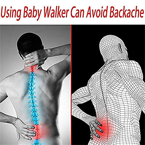 Baby Walker, Adjustable Baby Walking Harness Safety Harnesses, Pulling and Lifting Dual Use 7-24 Month Breathable Stand Up & Walking Learning Helper for Infant Child Activity Walker, Light Purple
