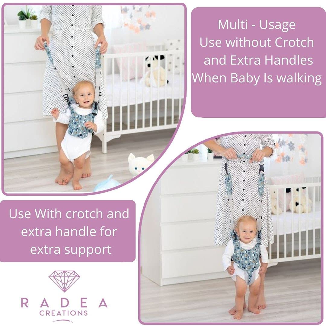 Baby Walking Harness - Easy-Wearing Baby Harness for Walking - Walk & Stand Baby Walker Harness - Comfy Padded Baby Walking Assistant - Walking Harness for Toddlers