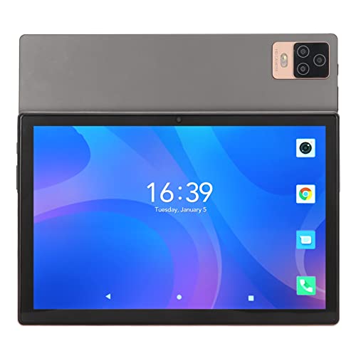 aqxreight Gaming Tablet Gold Color 10.1 Inch 7000mAh HD Tablet for Travel (U.S. regulations)
