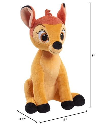 Disney Classics Collectible 8.7 Inch Beanbag Plush, Bambi, Stuffed Animal, Deer, Kids Toys for Ages 2 Up by Just Play