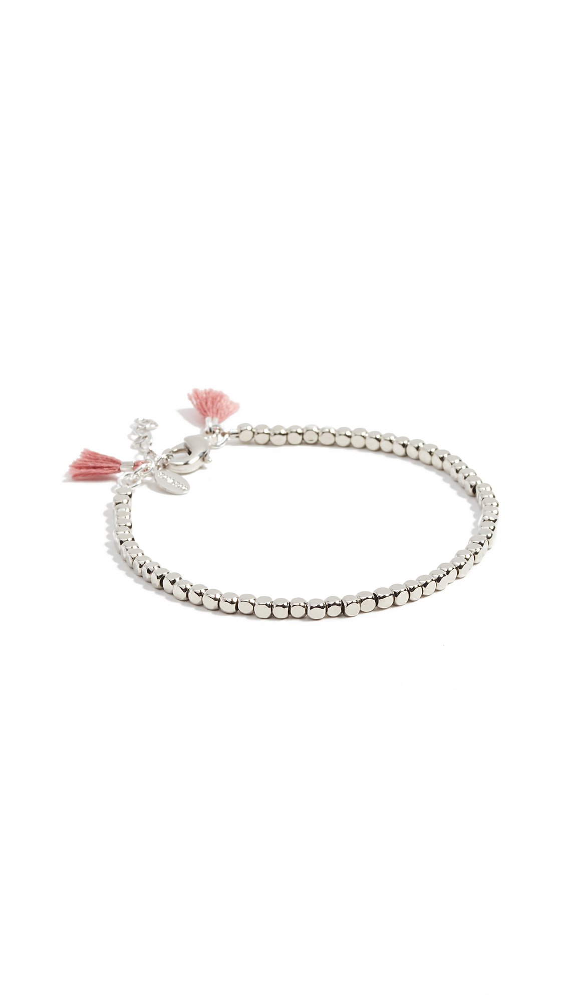 Artist Unknown Women's Nugget Clasp Bracelet, White Gold, One Size