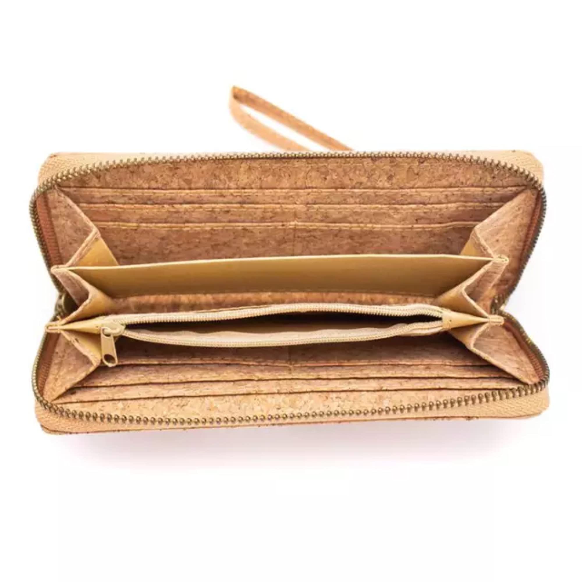 Cork Culture Dream Catcher wallet Gift sustainable vegan purse Lightweight Durable zipper wallet for women